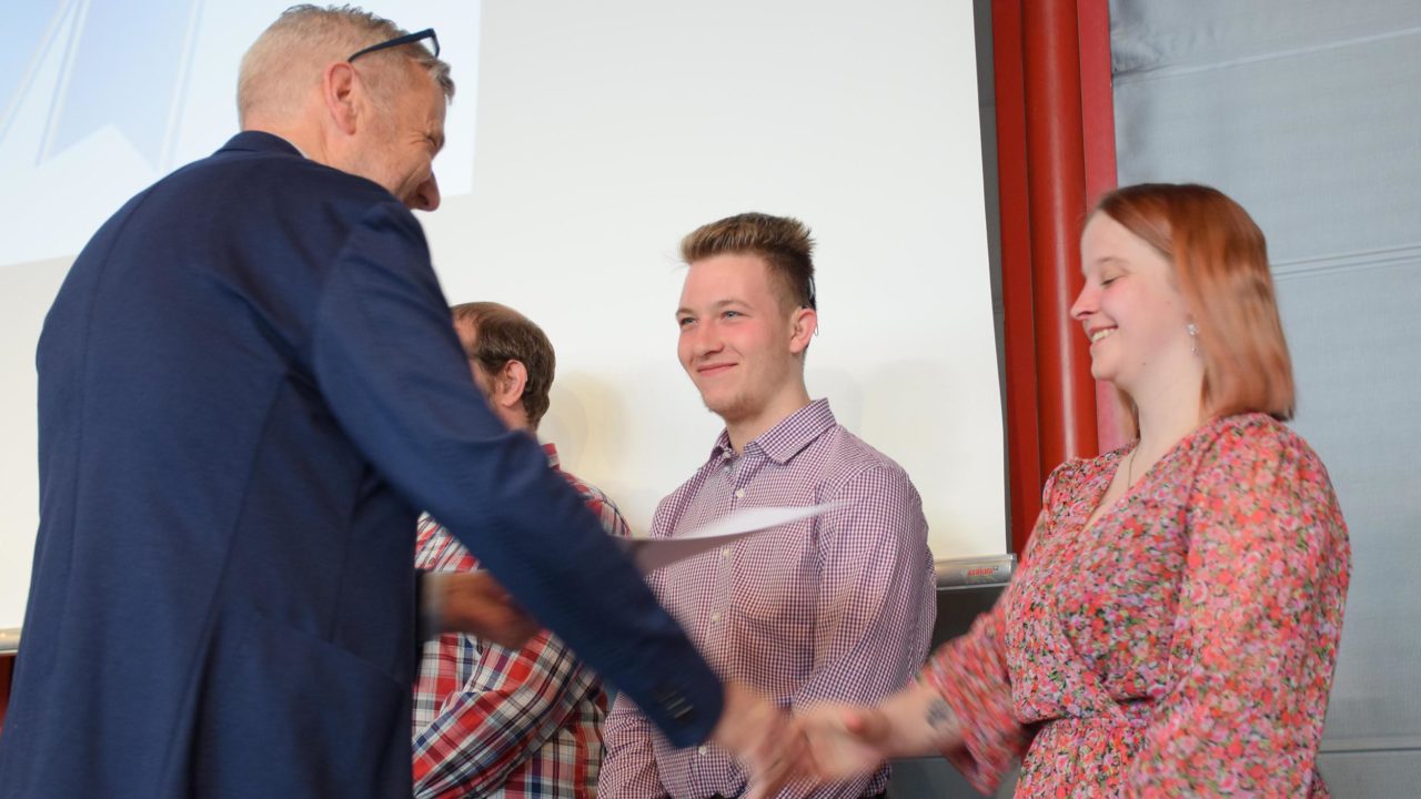 Abschlussfeier für die Auszubildenden 2023 - RWB Essen